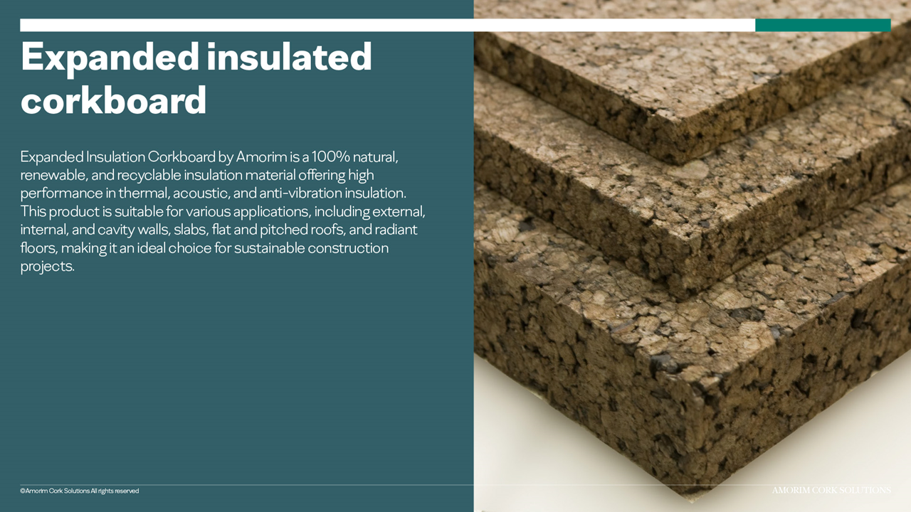 EXPANDED INSULATION CORKBOARD | corkecosolutions.co.uk